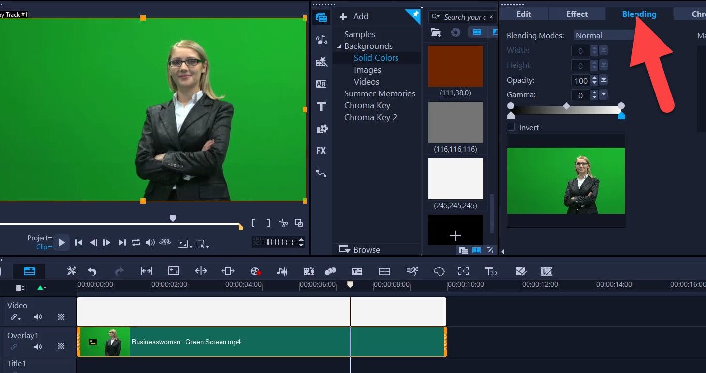 Advanced green screen effects with Chroma Key - Corel Discovery Center