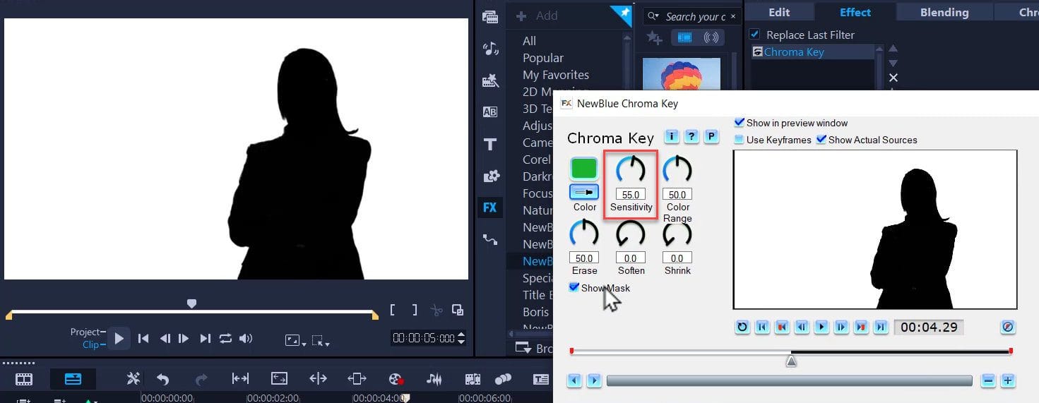 Advanced green screen effects with Chroma Key - Corel Discovery Center