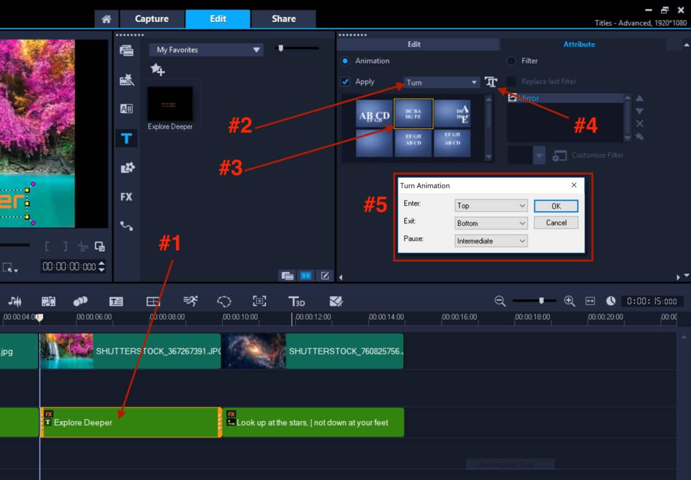 Creating Advanced Title Effects
