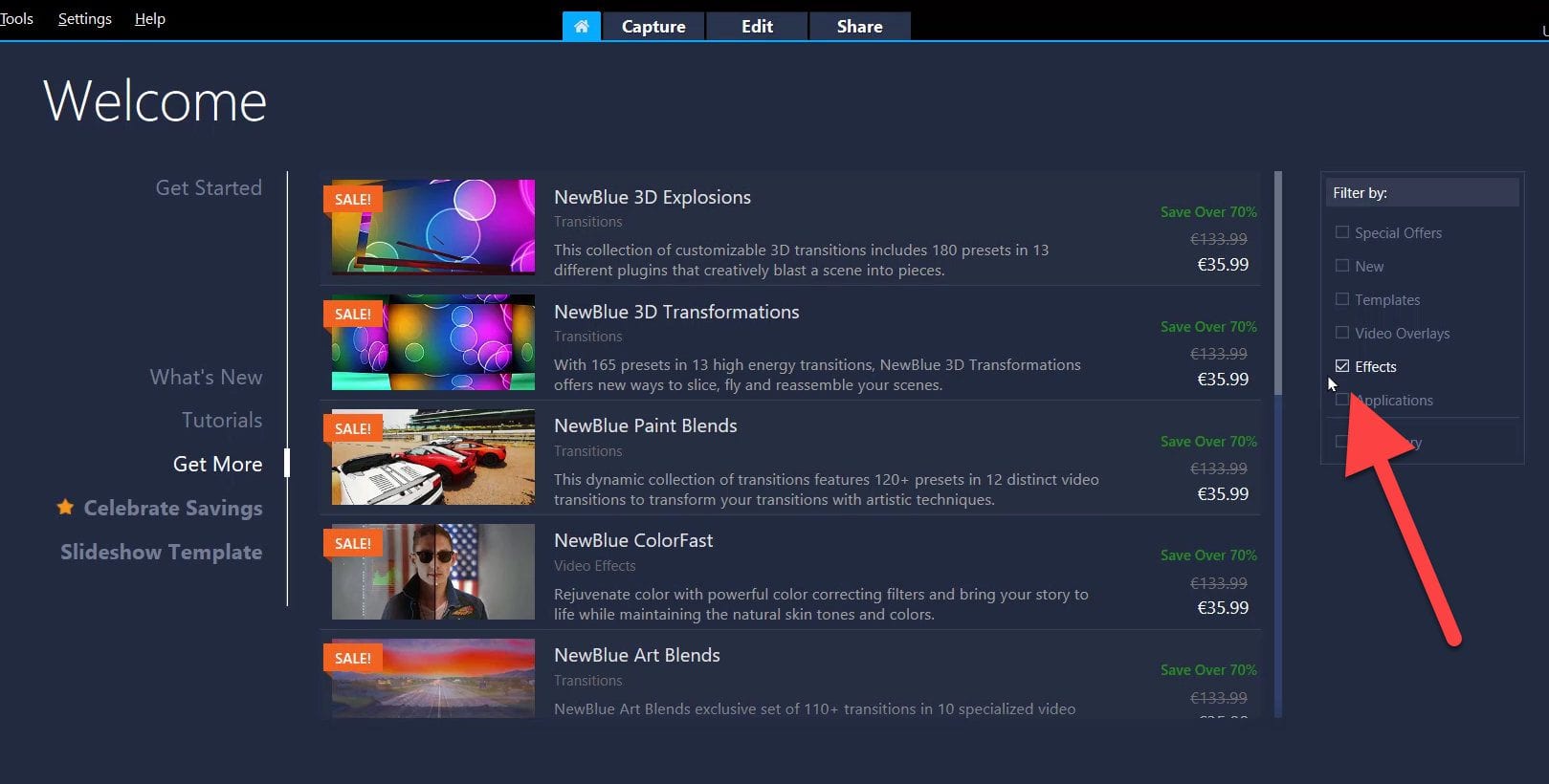 How to add video effects and filters - Corel Discovery Center