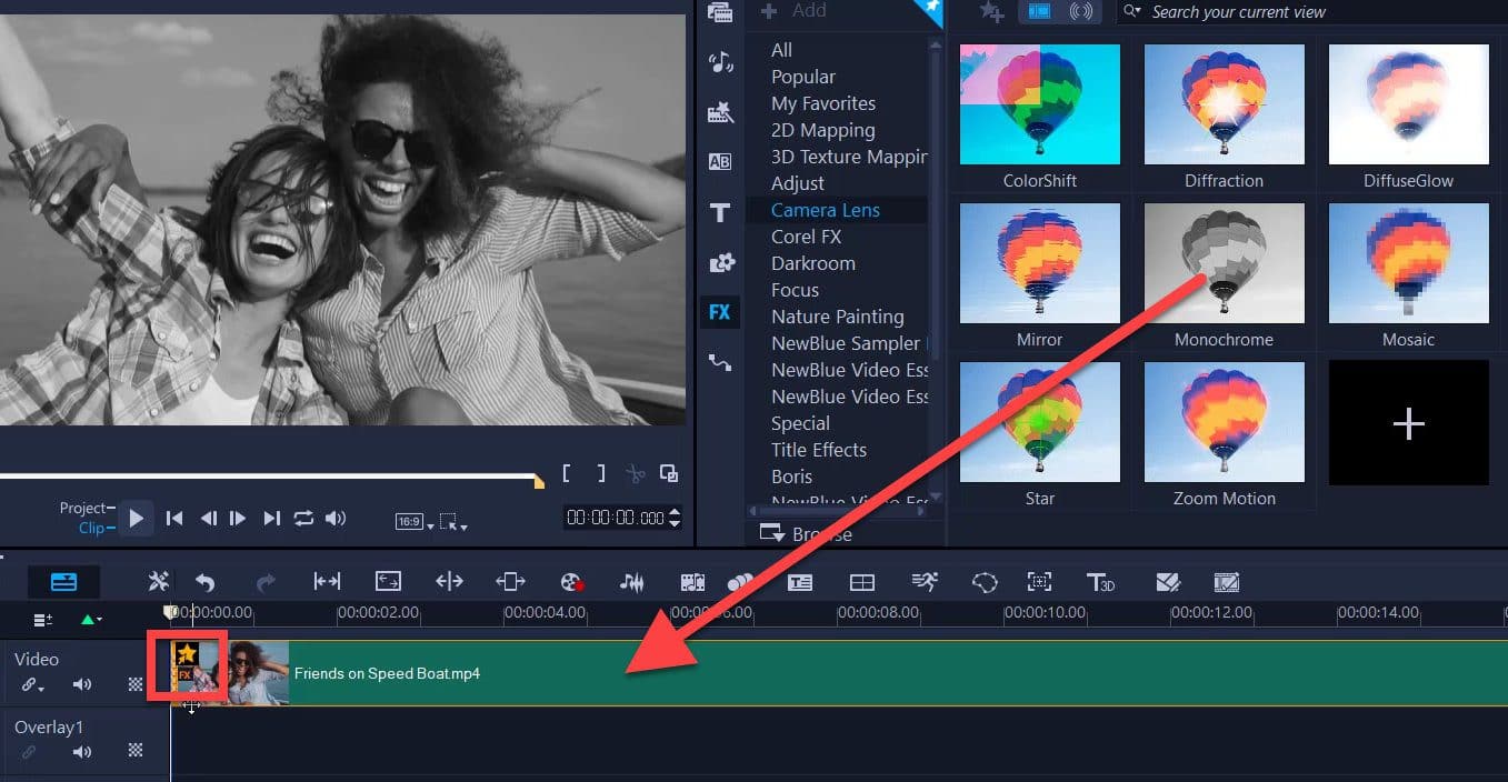 How to add video effects and filters - Corel Discovery Center