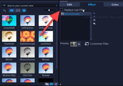 How to add video effects and filters - Corel Discovery Center