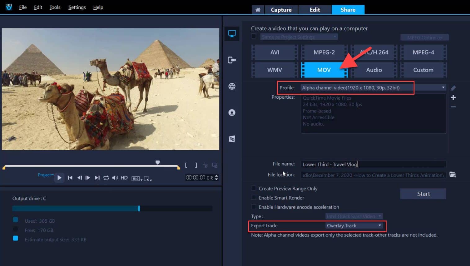 Creating a lower thirds animation in VideoStudio - Corel Discovery Center