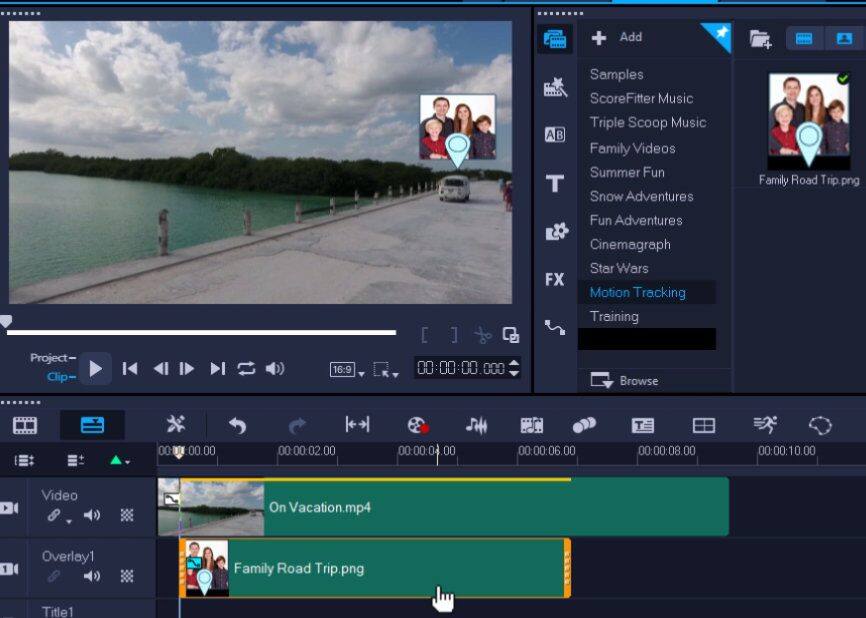 Introduction to motion tracking - Corel Discovery Center