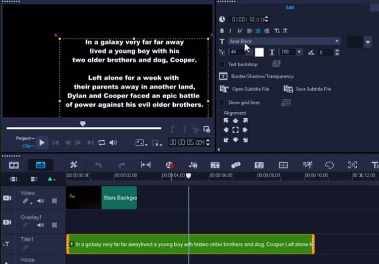 Create a Star Wars intro text effect - Corel Discovery Center