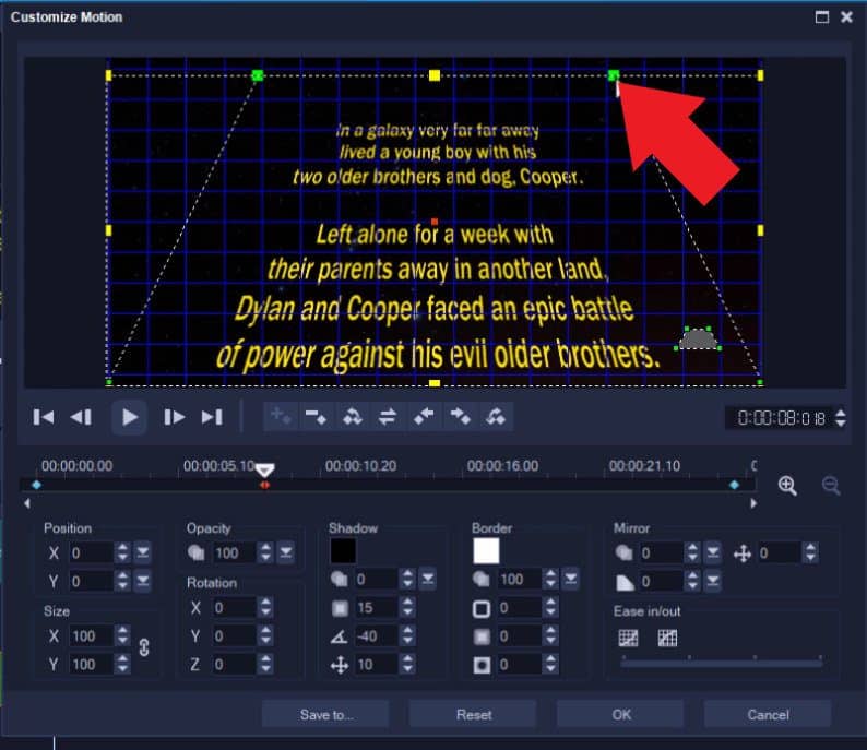Create a Star Wars intro text effect - Corel Discovery Center