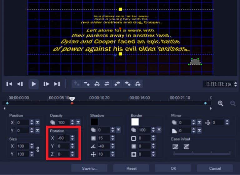 Create a Star Wars intro text effect - Corel Discovery Center