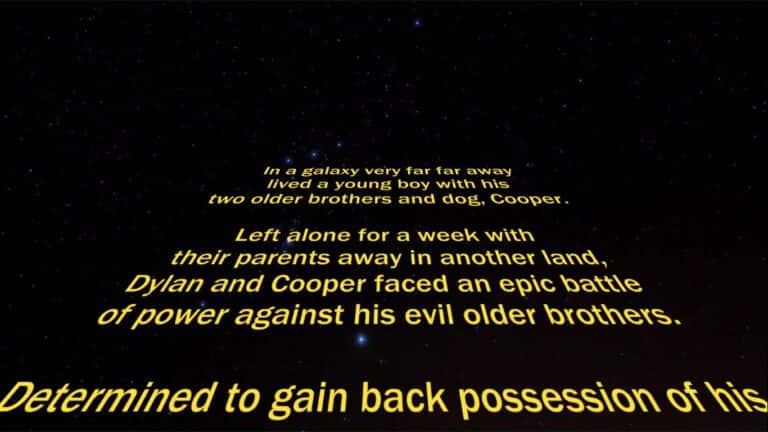 Create a Star Wars intro text effect - Corel Discovery Center