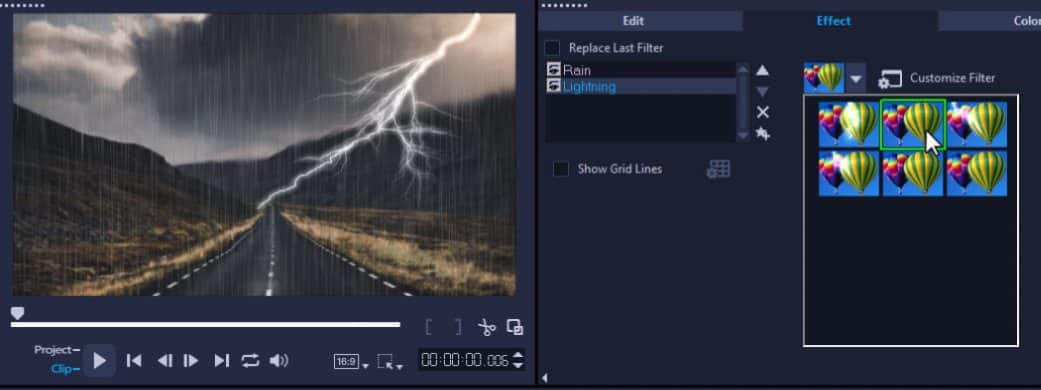 How to add weather effects to video - Corel Discovery Center