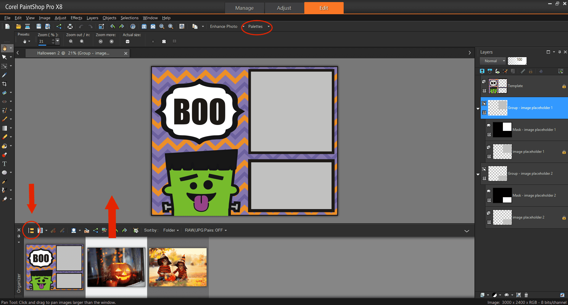 Create your Halloween eCard with our Free Collage Templates - Corel ...