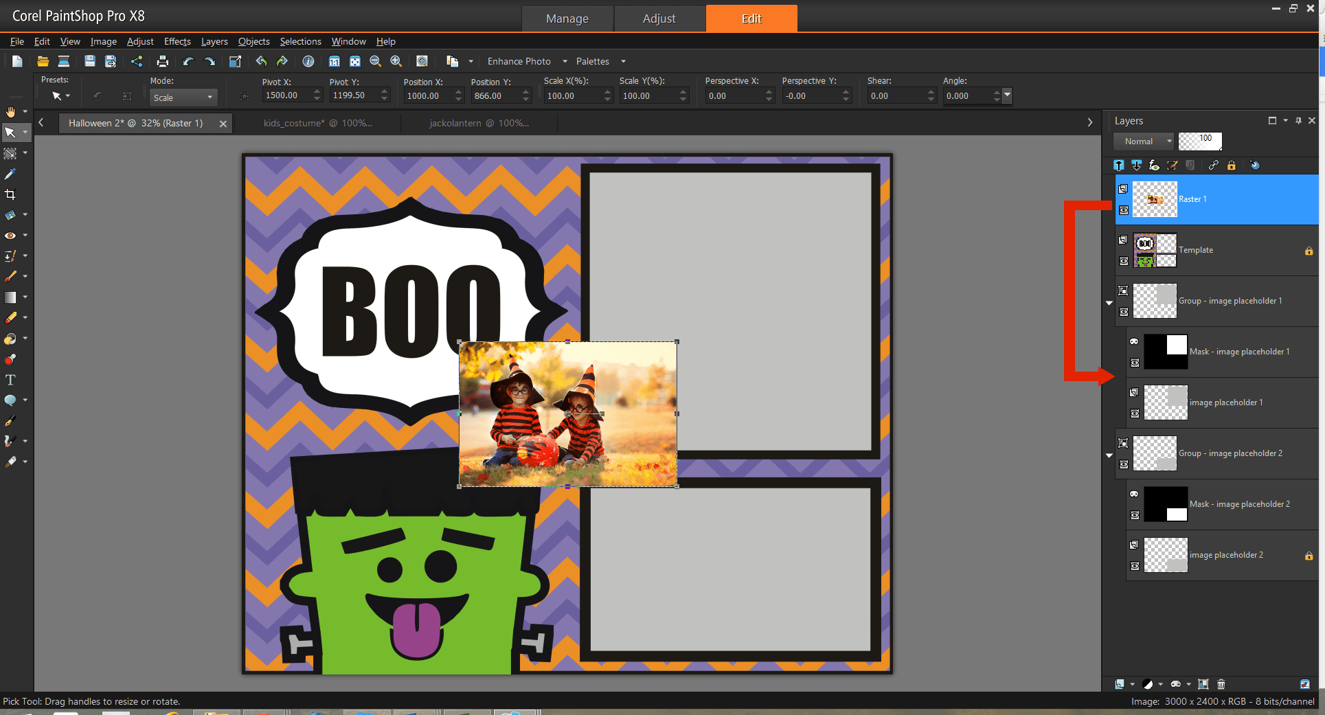 Create your Halloween eCard with our Free Collage Templates - Corel ...