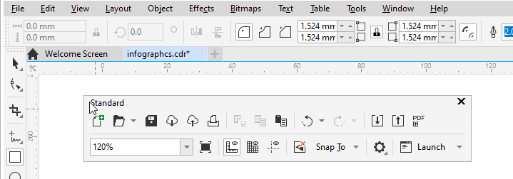 The Standard toolbar in CorelDRAW - Corel Discovery Center