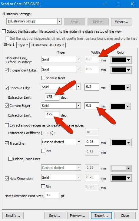 Converting 3D to DESIGNER