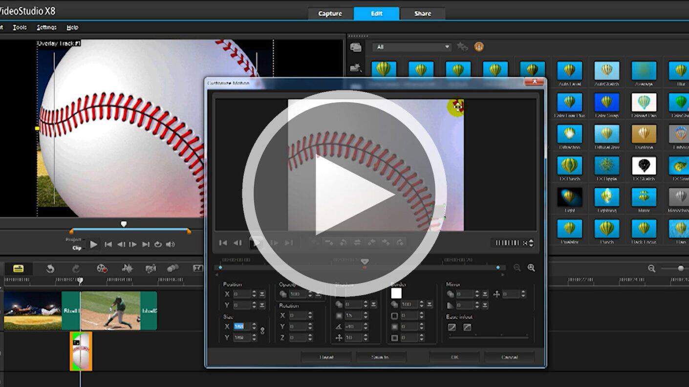 Create a custom animated wipe - Corel Discovery Center