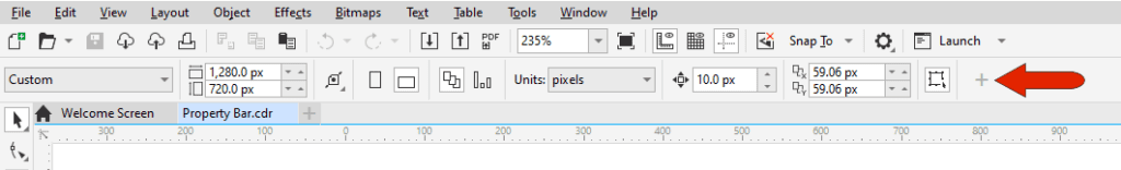 The Property bar in CorelDRAW - Corel Discovery Center