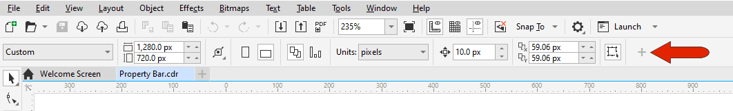 The Property bar in CorelDRAW - Corel Discovery Center