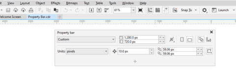 The Property bar in CorelDRAW - Corel Discovery Center