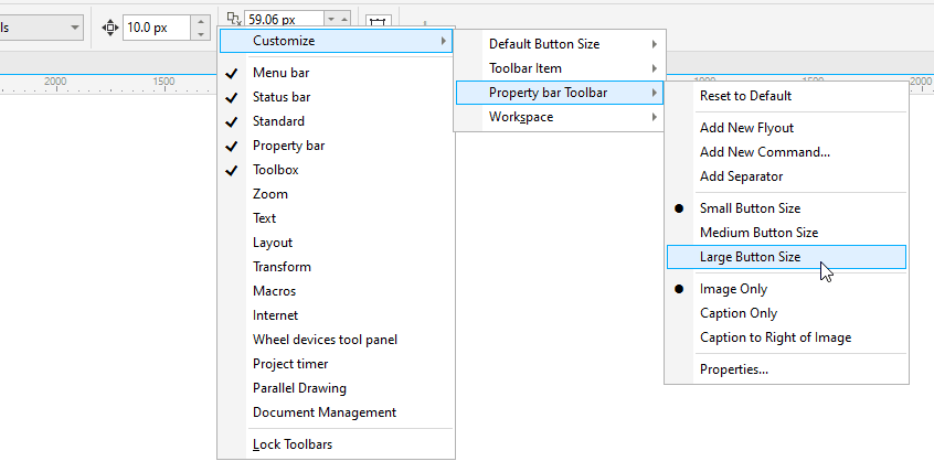 The Property bar in CorelDRAW - Corel Discovery Center
