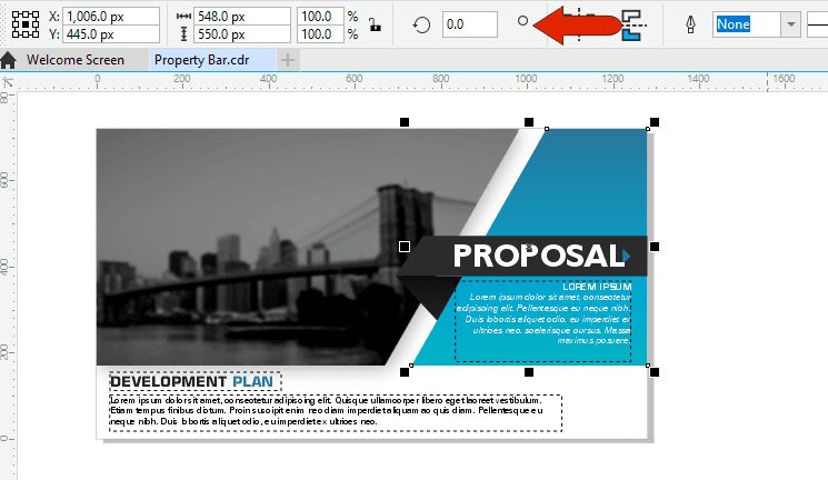 The Property bar in CorelDRAW - Corel Discovery Center