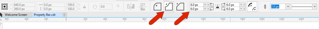 The Property bar in CorelDRAW - Corel Discovery Center