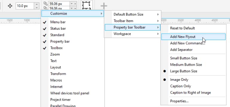 The Property bar in CorelDRAW - Corel Discovery Center
