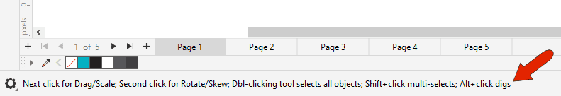 The Status bar in CorelDRAW - Corel Discovery Center
