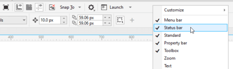 The Status bar in CorelDRAW - Corel Discovery Center