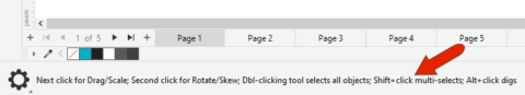 The Status bar in CorelDRAW - Corel Discovery Center
