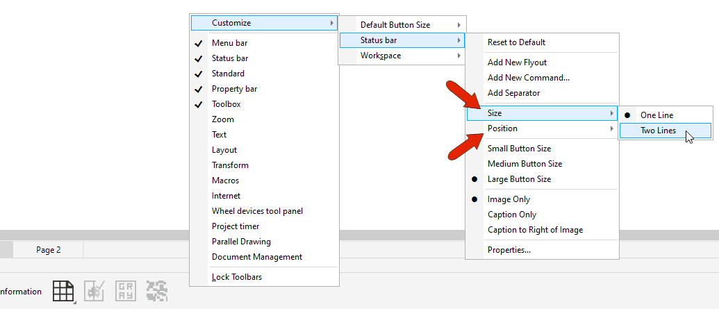 The Status bar in CorelDRAW - Corel Discovery Center
