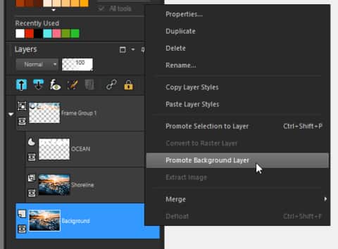 How to use the Frame tool - Corel Discovery Center