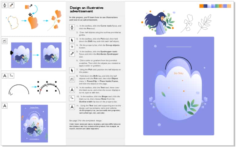 Discover CorelDRAW’s personalized learning tools - Corel Discovery Center