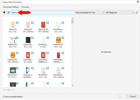 How to use CorelDRAW templates - Corel Discovery Center