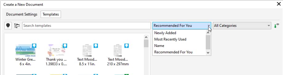 How to use CorelDRAW templates - Corel Discovery Center