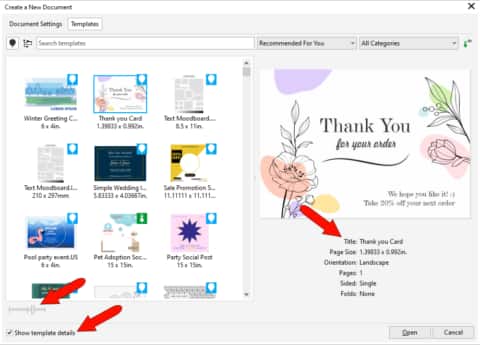 How to use CorelDRAW templates - Corel Discovery Center