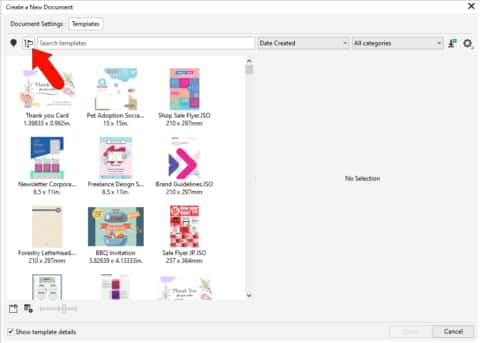 How to use CorelDRAW templates - Corel Discovery Center