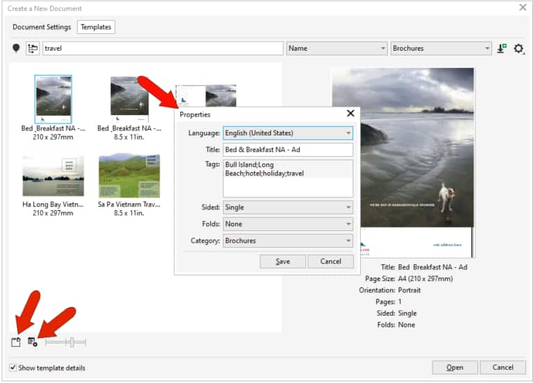 How to use CorelDRAW templates - Corel Discovery Center