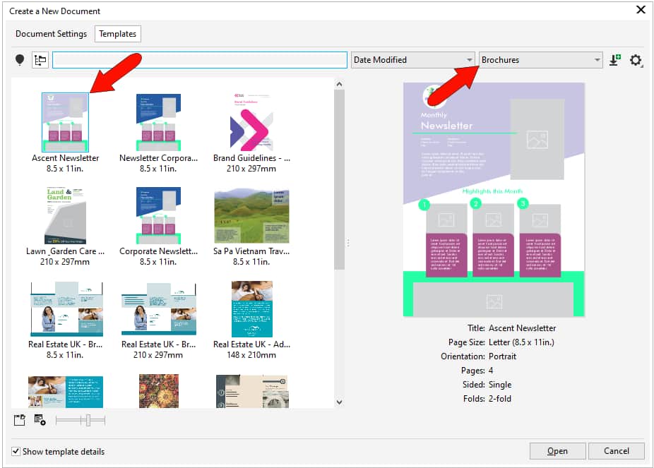 How to use CorelDRAW templates - Corel Discovery Center