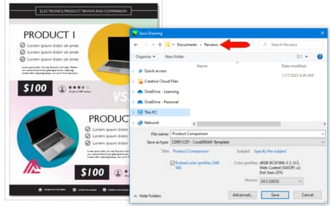 How to Use CorelDRAW Templates - Corel Discovery Center