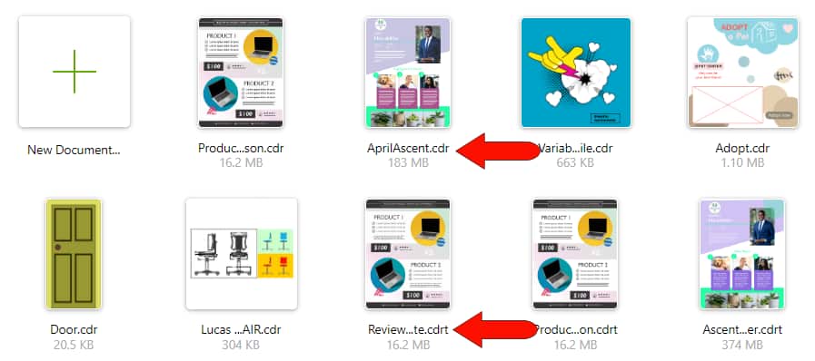 How to use CorelDRAW templates - Corel Discovery Center