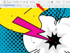 How to create variable-width outlines - Corel Discovery Center