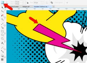 How to create variable-width outlines - Corel Discovery Center
