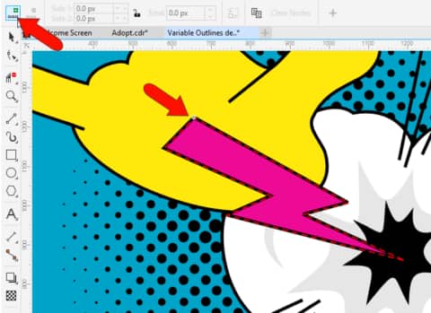 How to create variable-width outlines - Corel Discovery Center