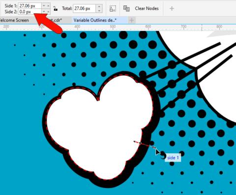 How to create variable-width outlines - Corel Discovery Center