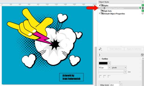 How to create variable-width outlines - Corel Discovery Center