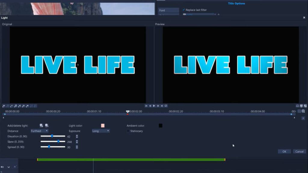 Adding effects and motion to titles in VideoStudio - Corel Discovery Center