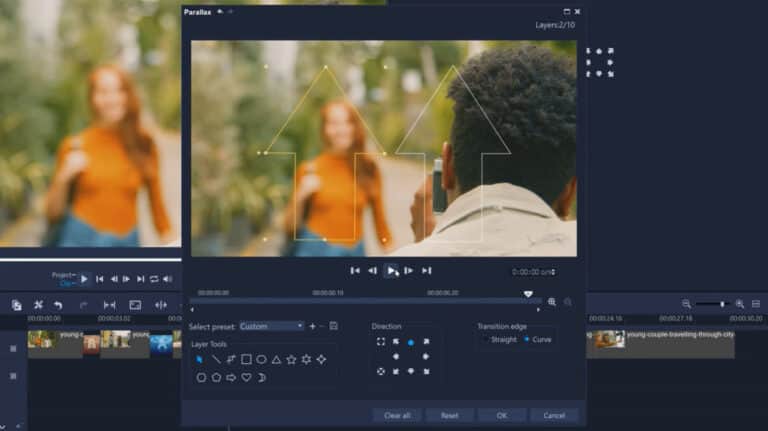 Adding and customizing transitions - Corel Discovery Center