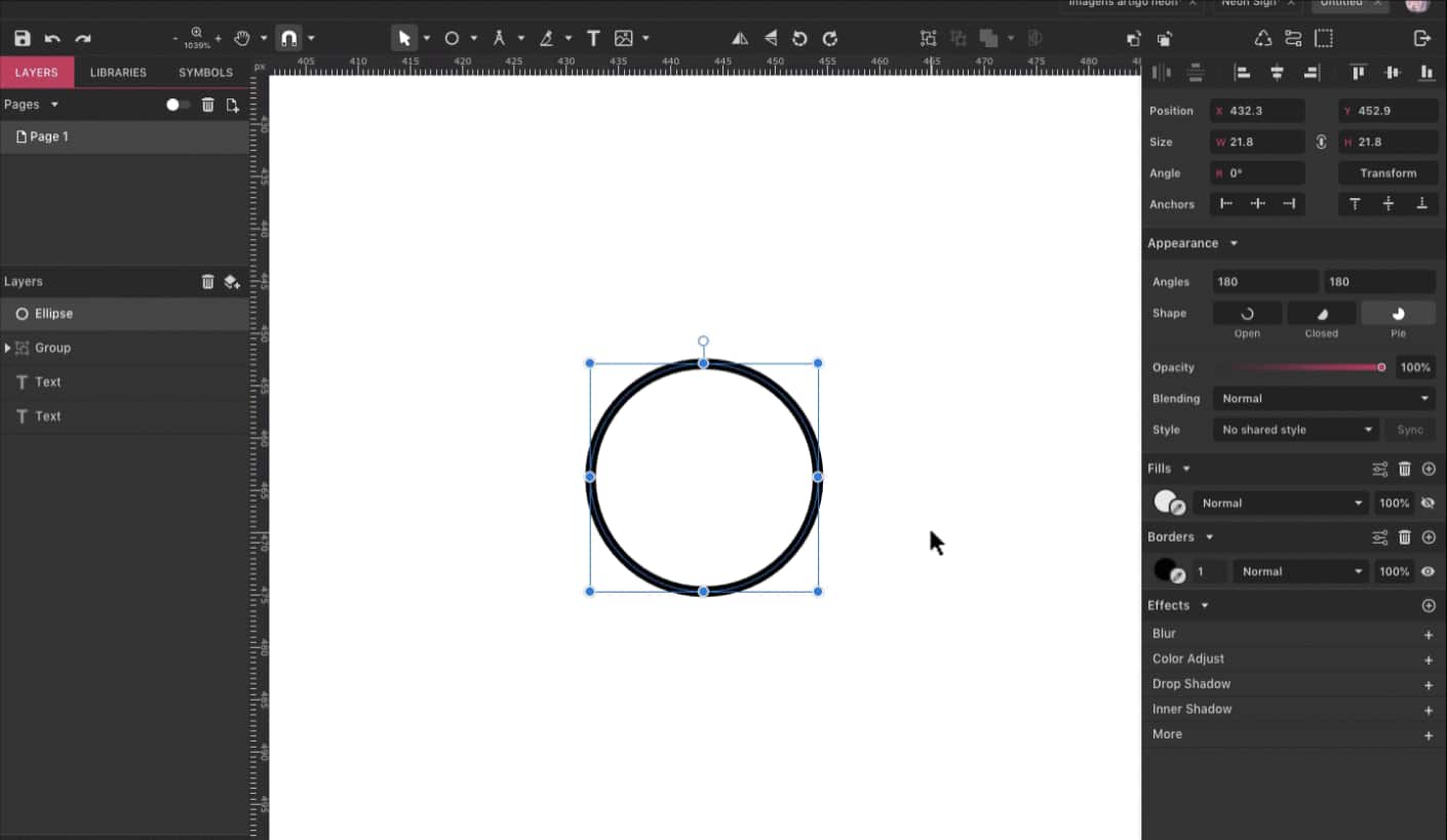 Create a neon sign effect in Corel Vector - Corel Discovery Center