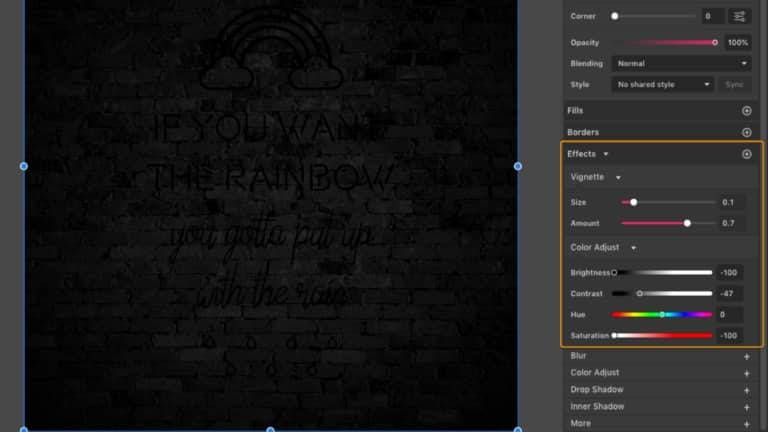 Create a neon sign effect in Corel Vector - Corel Discovery Center