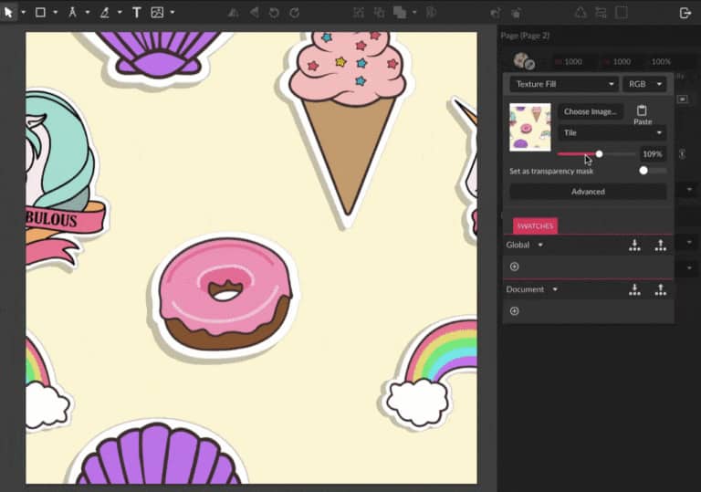 Design a seamless pattern in Corel Vector - Corel Discovery Center