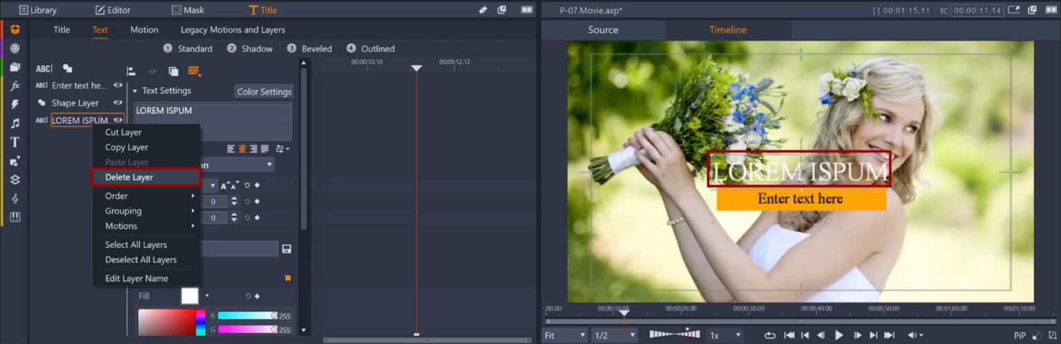 How to use Pinnacle project templates - Corel Discovery Center